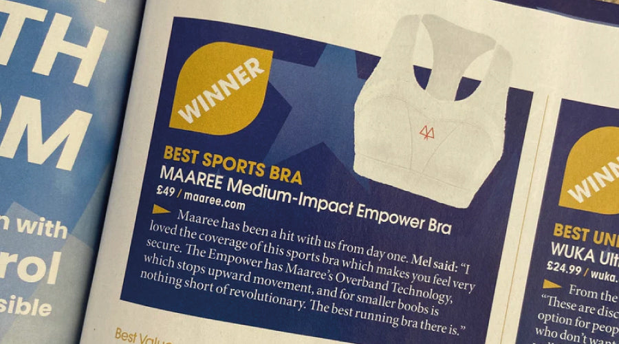 Revolutionary Running: MAAREE Voted Best Sports Bra for Smaller Boobs!